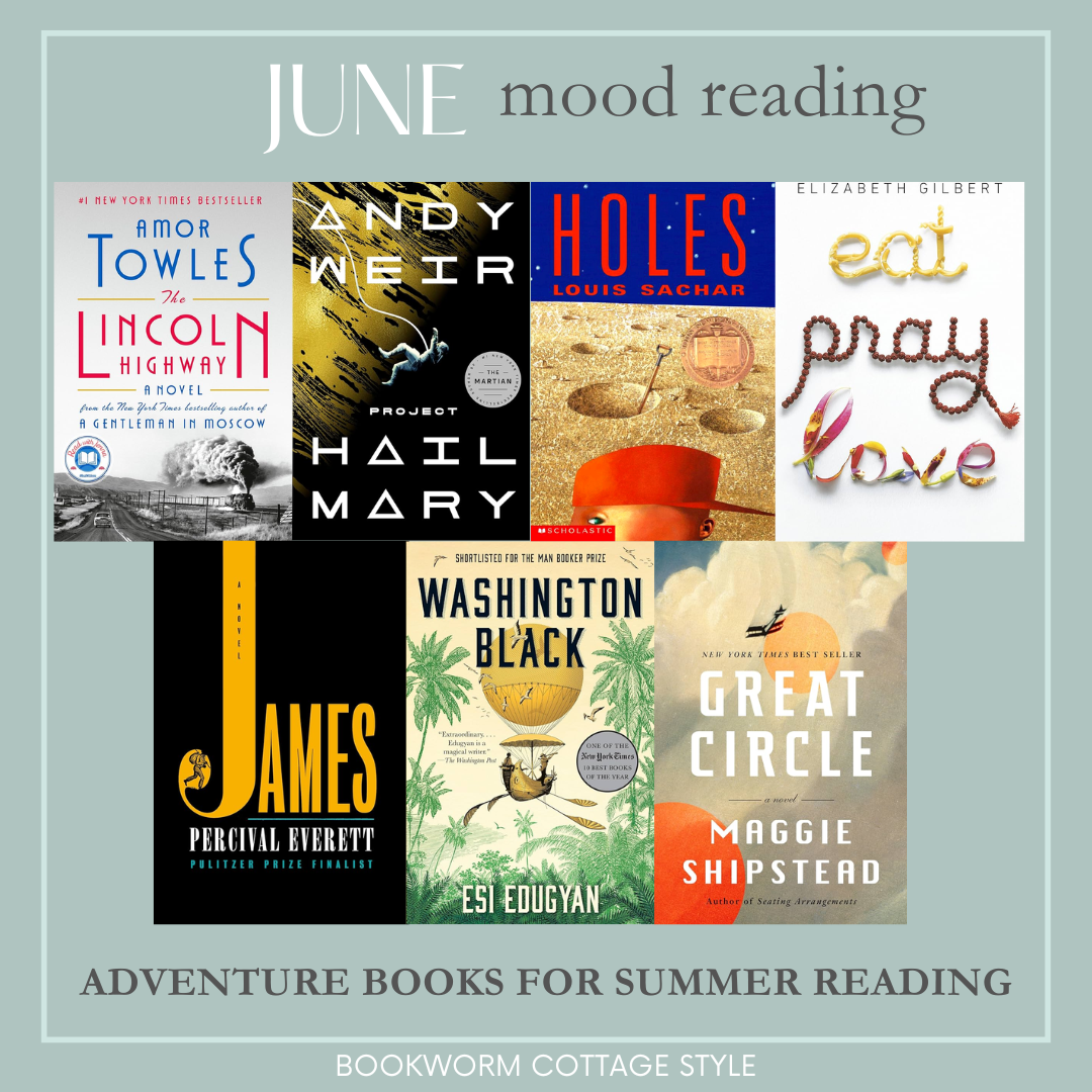 June Mood Reading: Adventure Books for Summer Reading – Bookworm ...