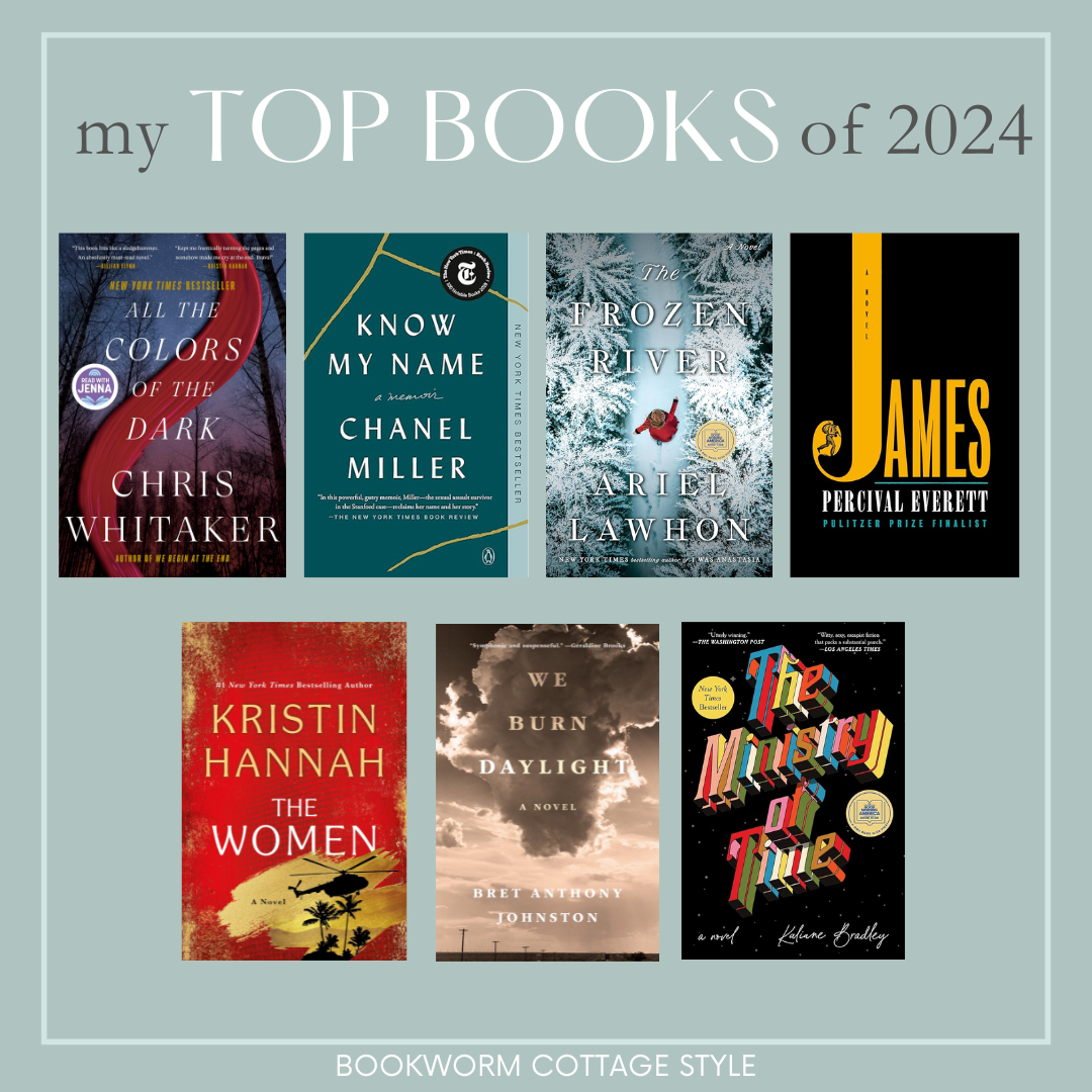 My Top Books of 2024 – Bookworm Cottage Style